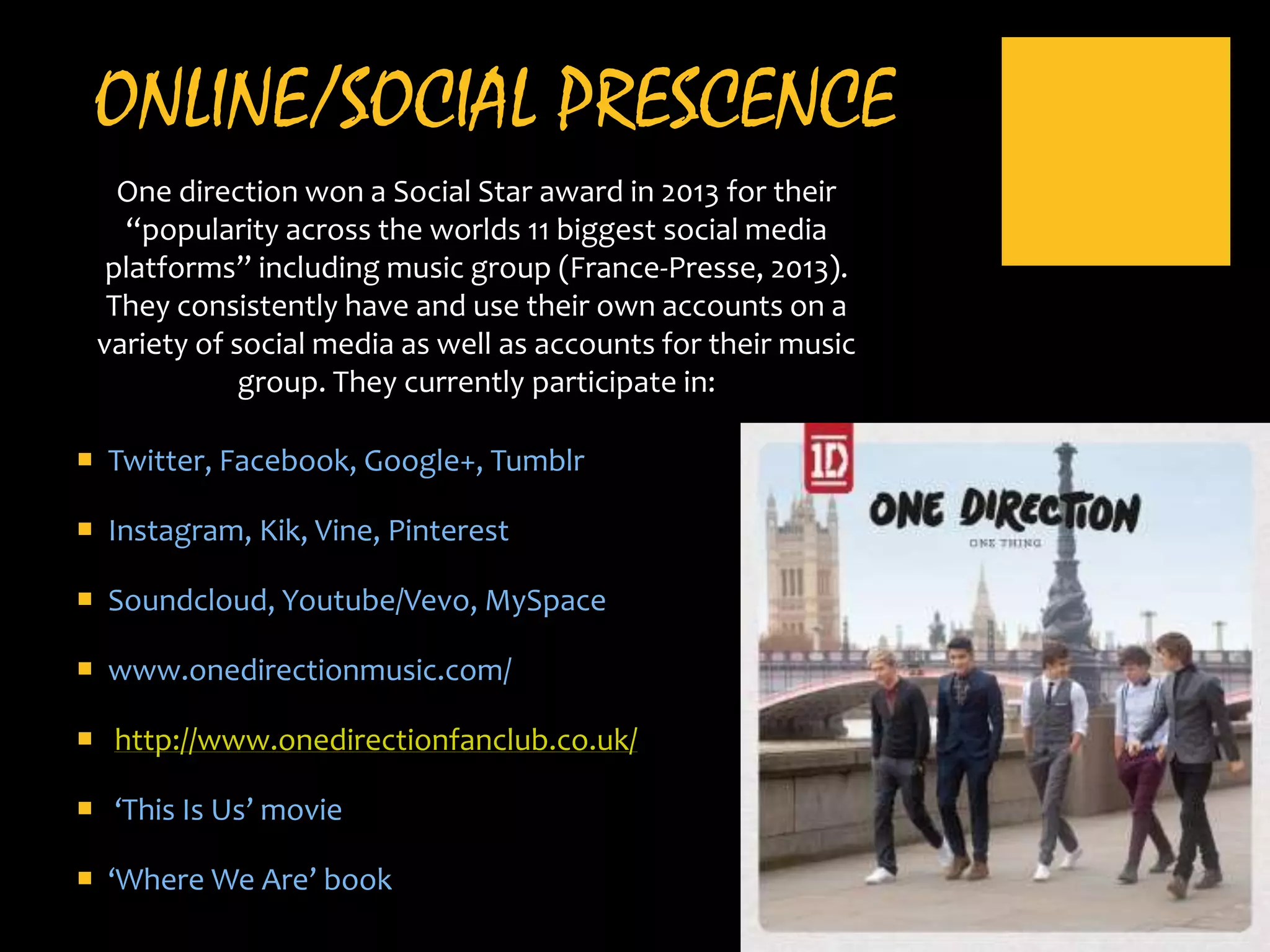 ONE DIRECTION | PPTX