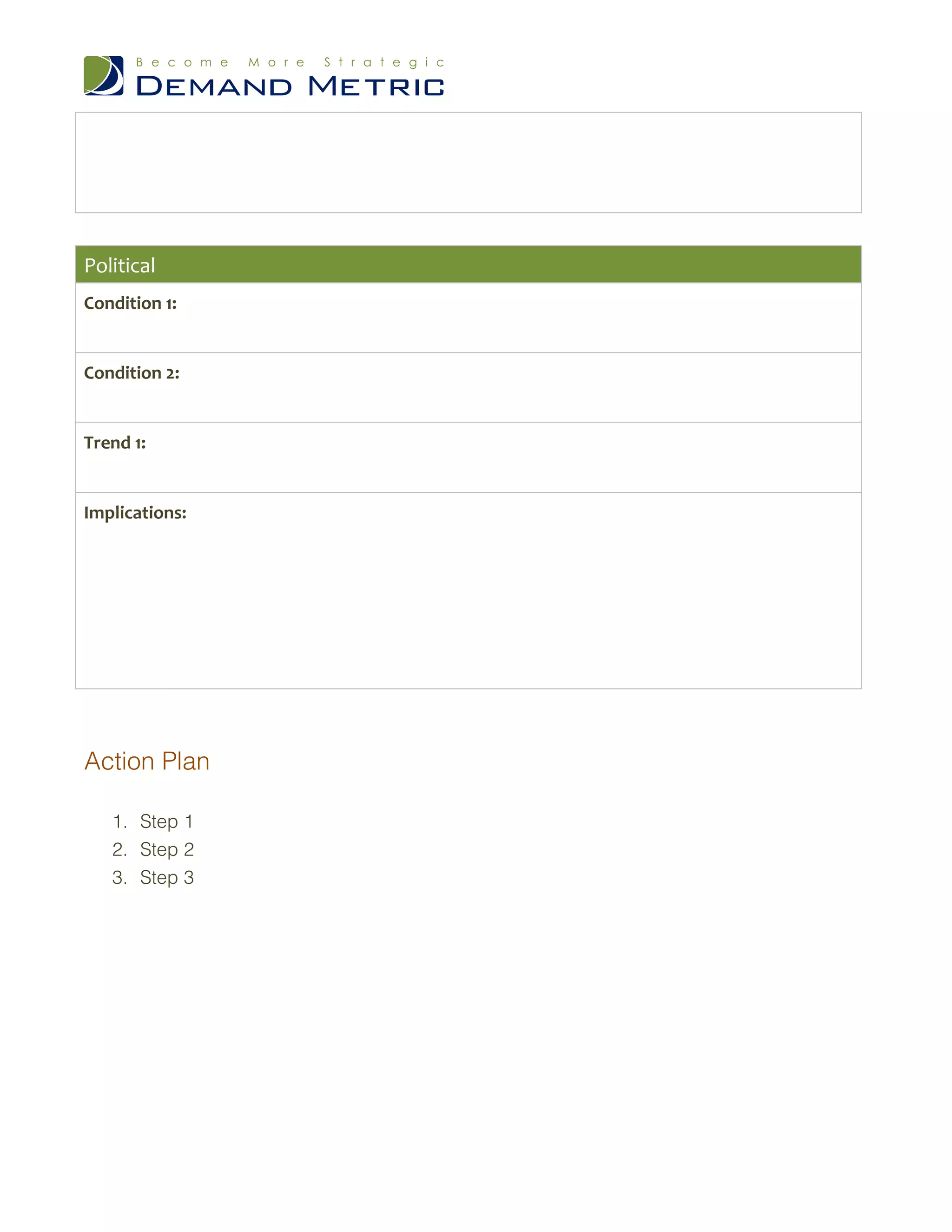 Step Industry Analysis Tool | DOC