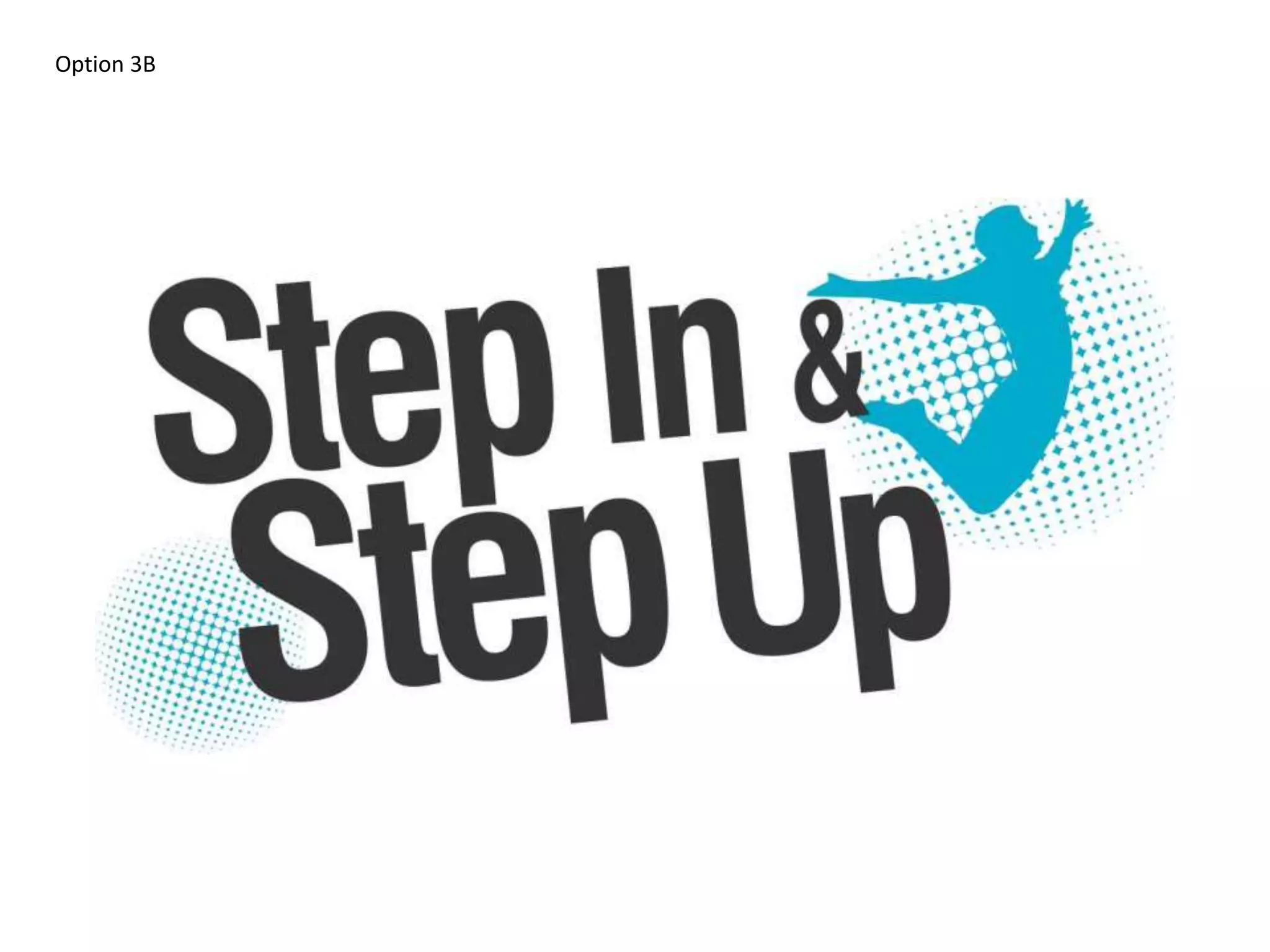 Step in step up logo | PPTX