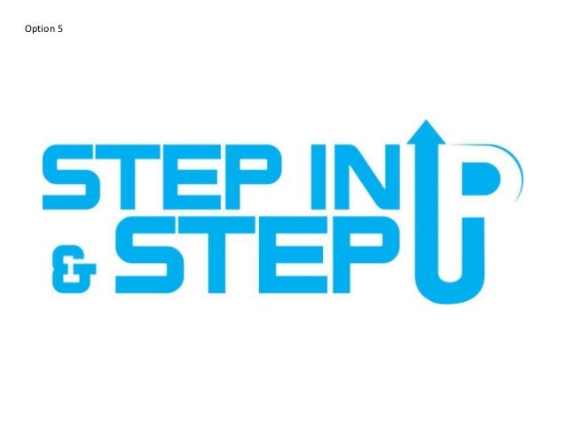 Step in step up logo