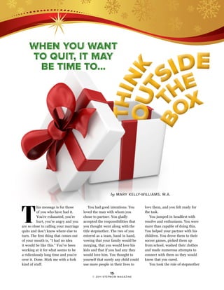 Chalkboard China Featured in December Issue of Stepmom Magazine | PDF