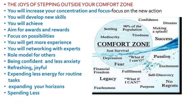 Step out of your comfort zone | PPT | Parenting | Family and Relationships