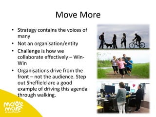 AGM Presentation on Move More Sheffield | PPT
