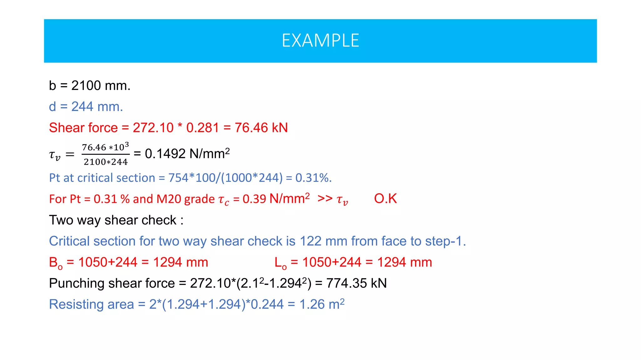 Stepped footing | PPTX