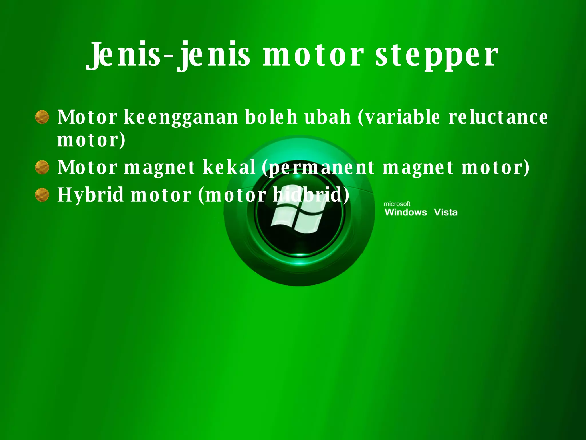 Stepper Motor | PPT