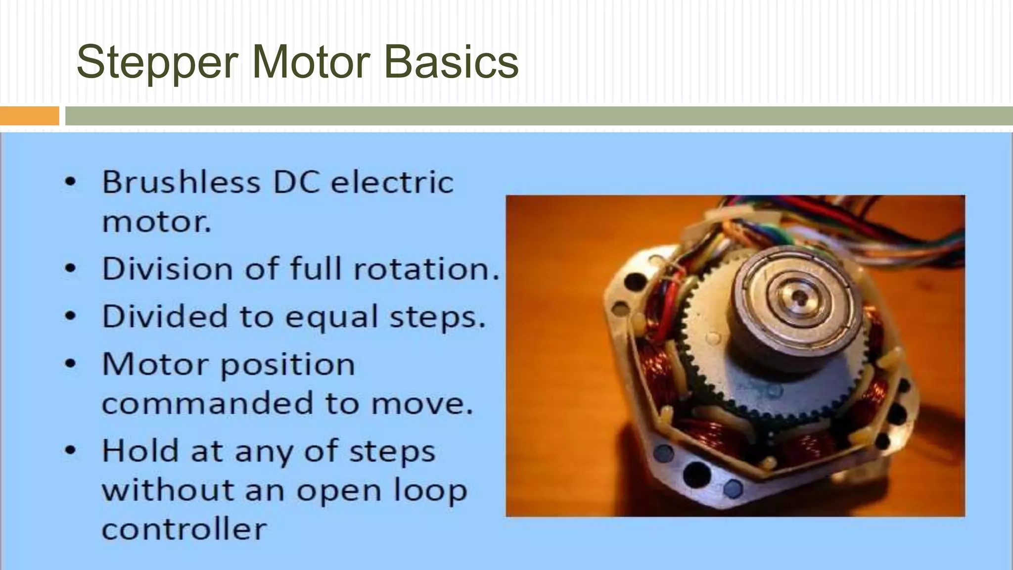 Stepper motor | PPTX