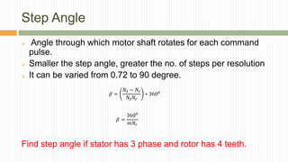 Stepper motor | PPTX