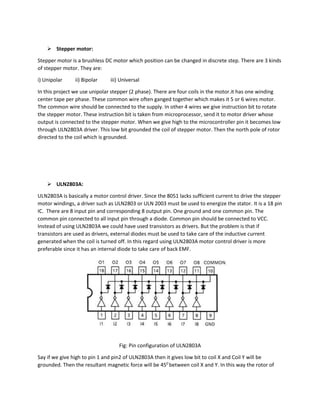 Steppert Motor Interfacing With Specific Angle Entered Through Keypad | PDF