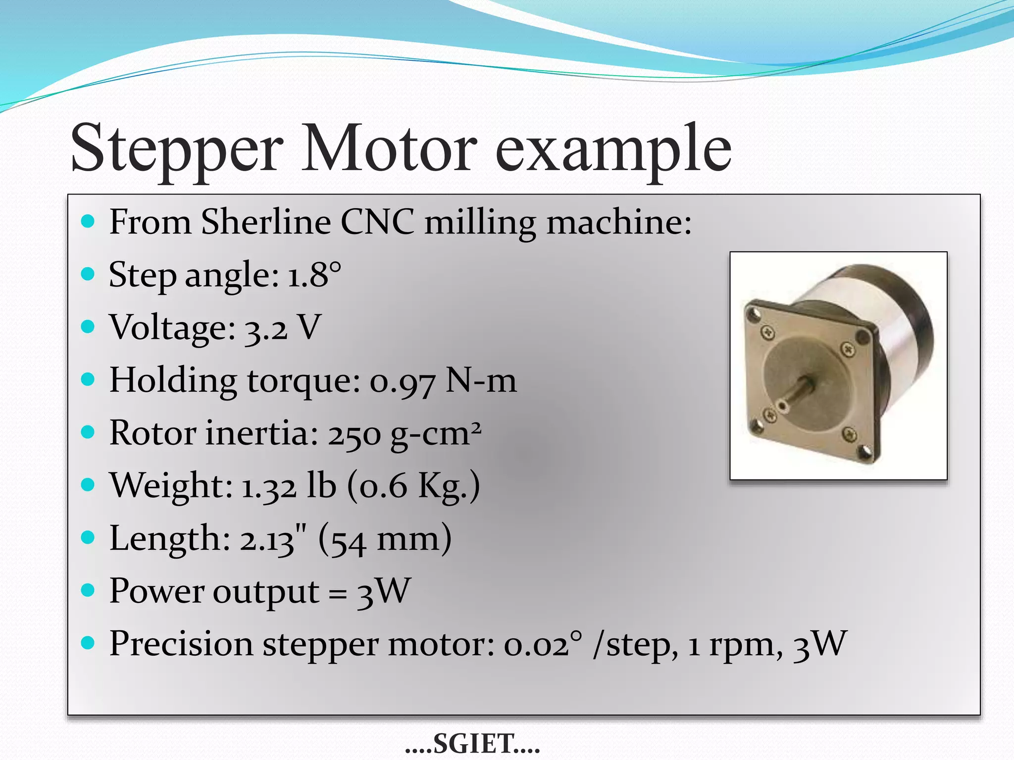 Stepper motor by pankaj chaudhary | PPT