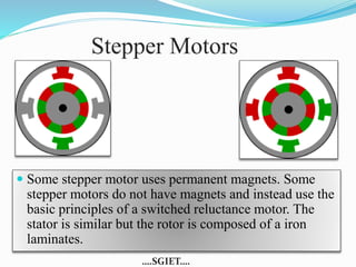 Stepper motor by pankaj chaudhary | PPT