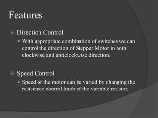 Stepper Motor Control | PDF