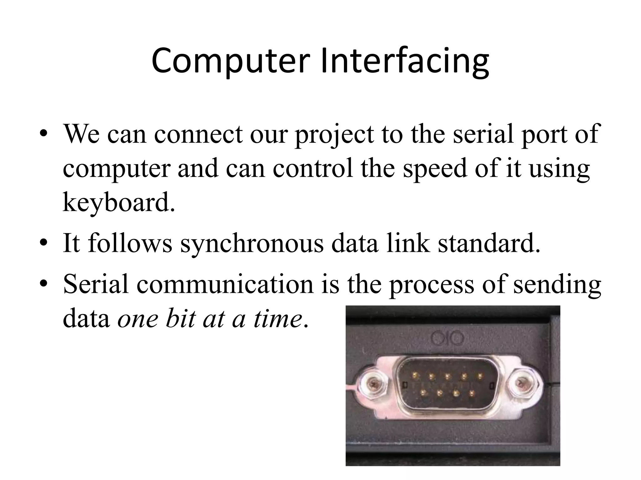 Stepper motor control | PPTX