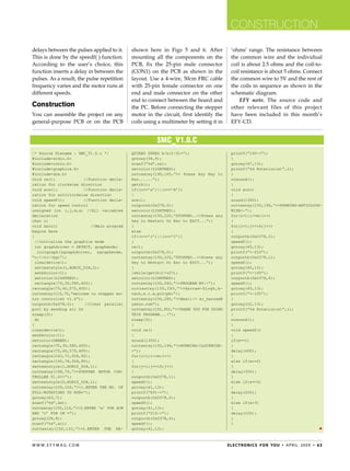 Stepper motor controller using c | PDF