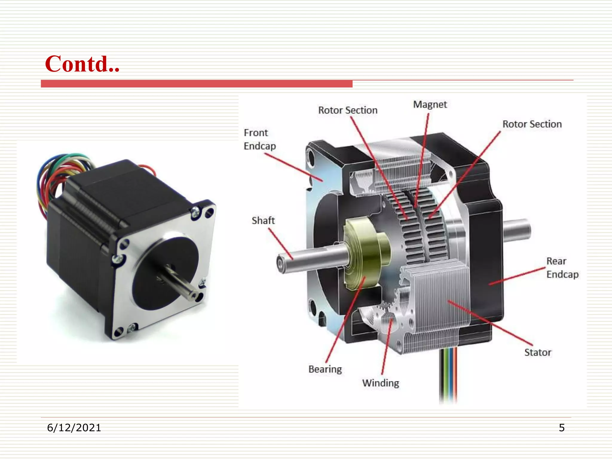 Stepper motor in industrial applications | PDF