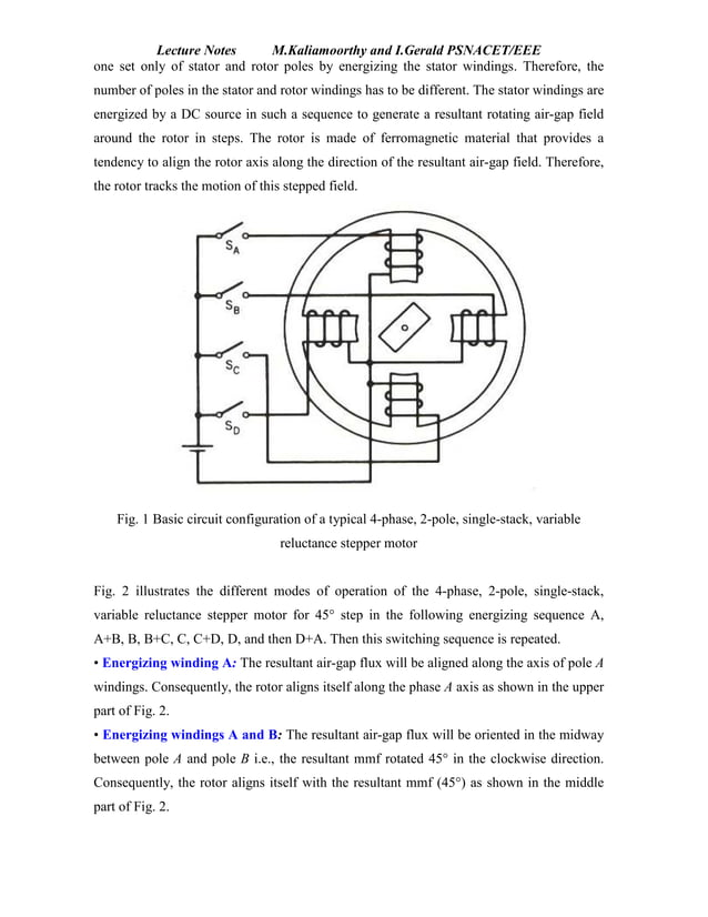 STEPPER MOTORS notes.pdf
