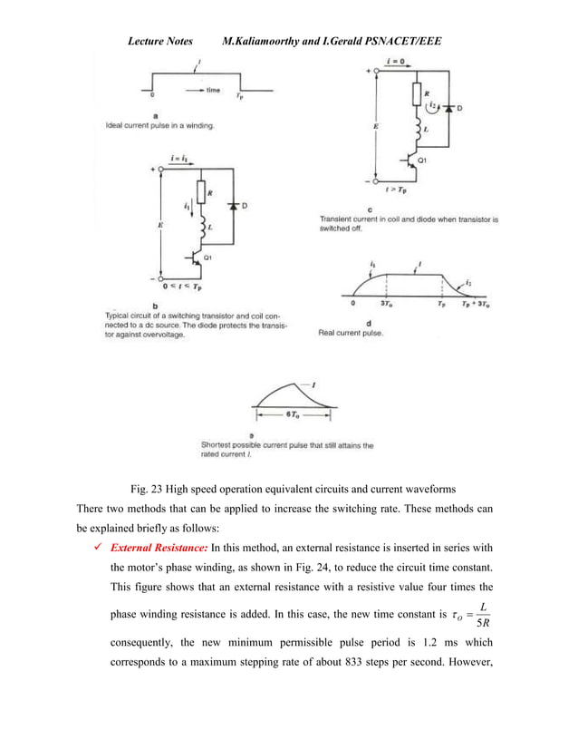 STEPPER MOTORS notes.pdf