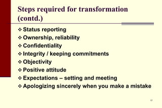 Stepping into Professional World | PDF
