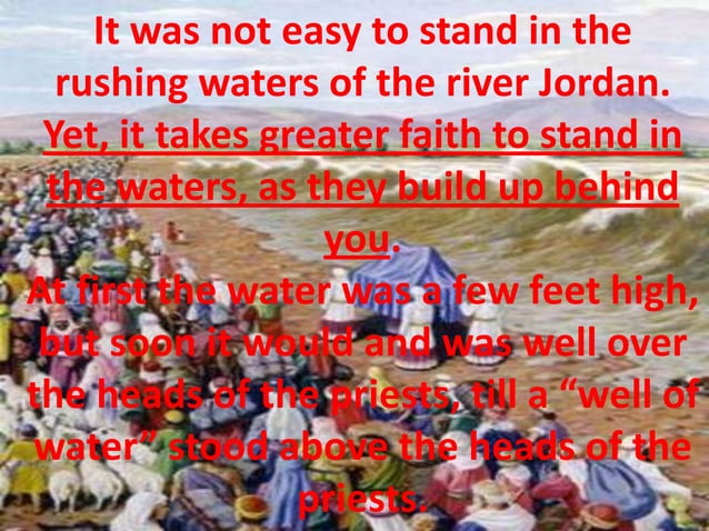 Stepping Into The Water Live | PPT