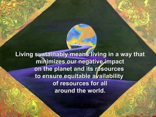 Core Value: Integrity of Creation | PPT
