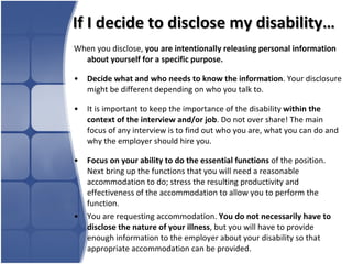 Stepping Stones Disability Disclosure | PPT