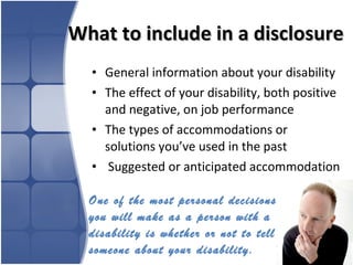 Stepping Stones Disability Disclosure | PPT
