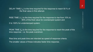 STEP RESPONSE OF FIRST ORDER SYSTEM PART 1.pptx