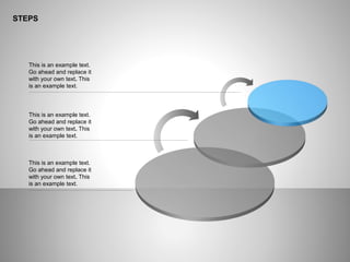 Steps Stage Charts for PowerPoint | PPT | Technology & Computing