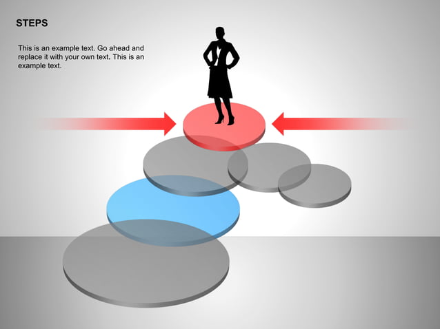 Steps Stage Charts for PowerPoint | PPT | Technology & Computing