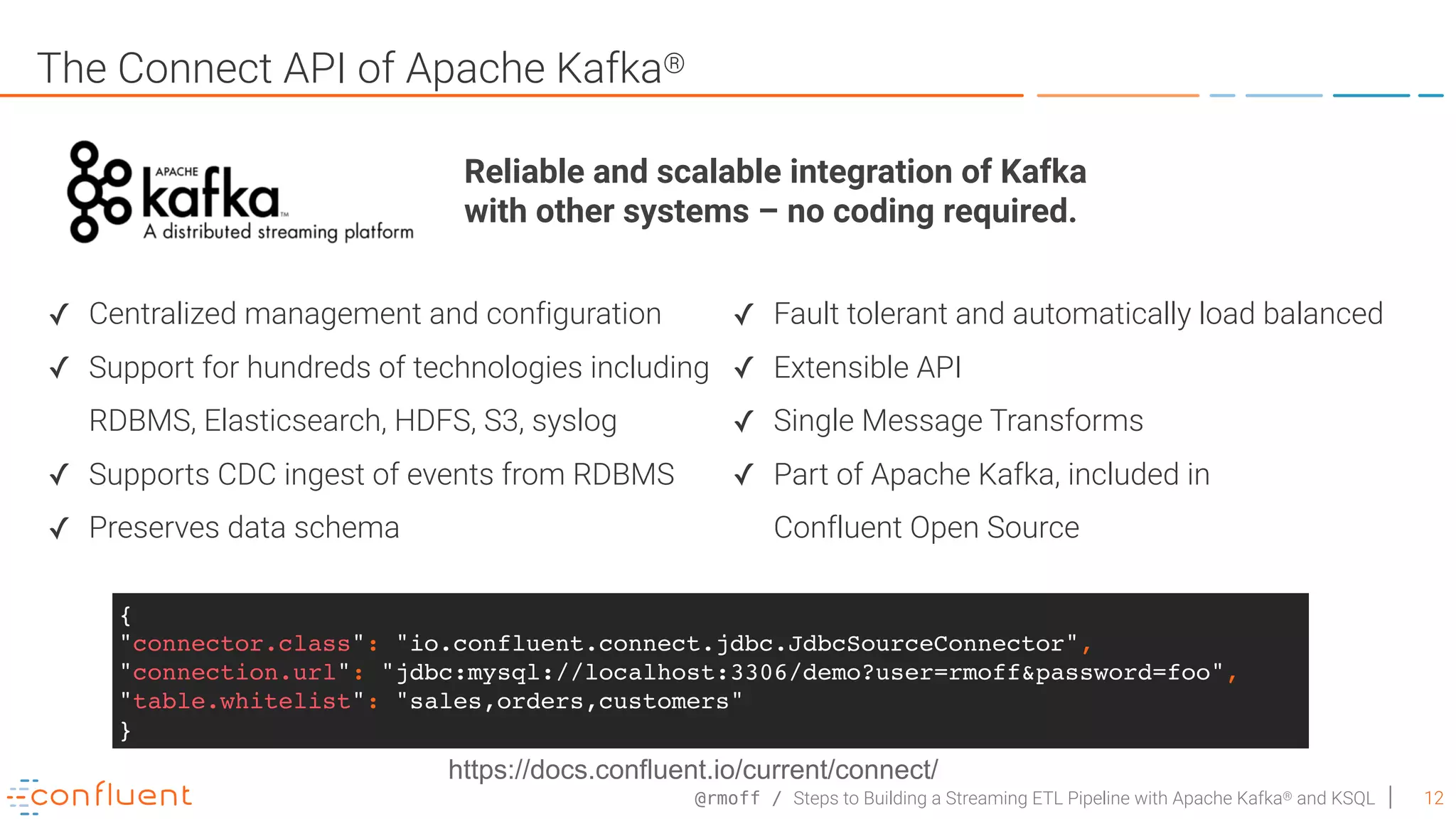 Steps To Building A Streaming Etl Pipeline With Apache Kafka® And Ksql