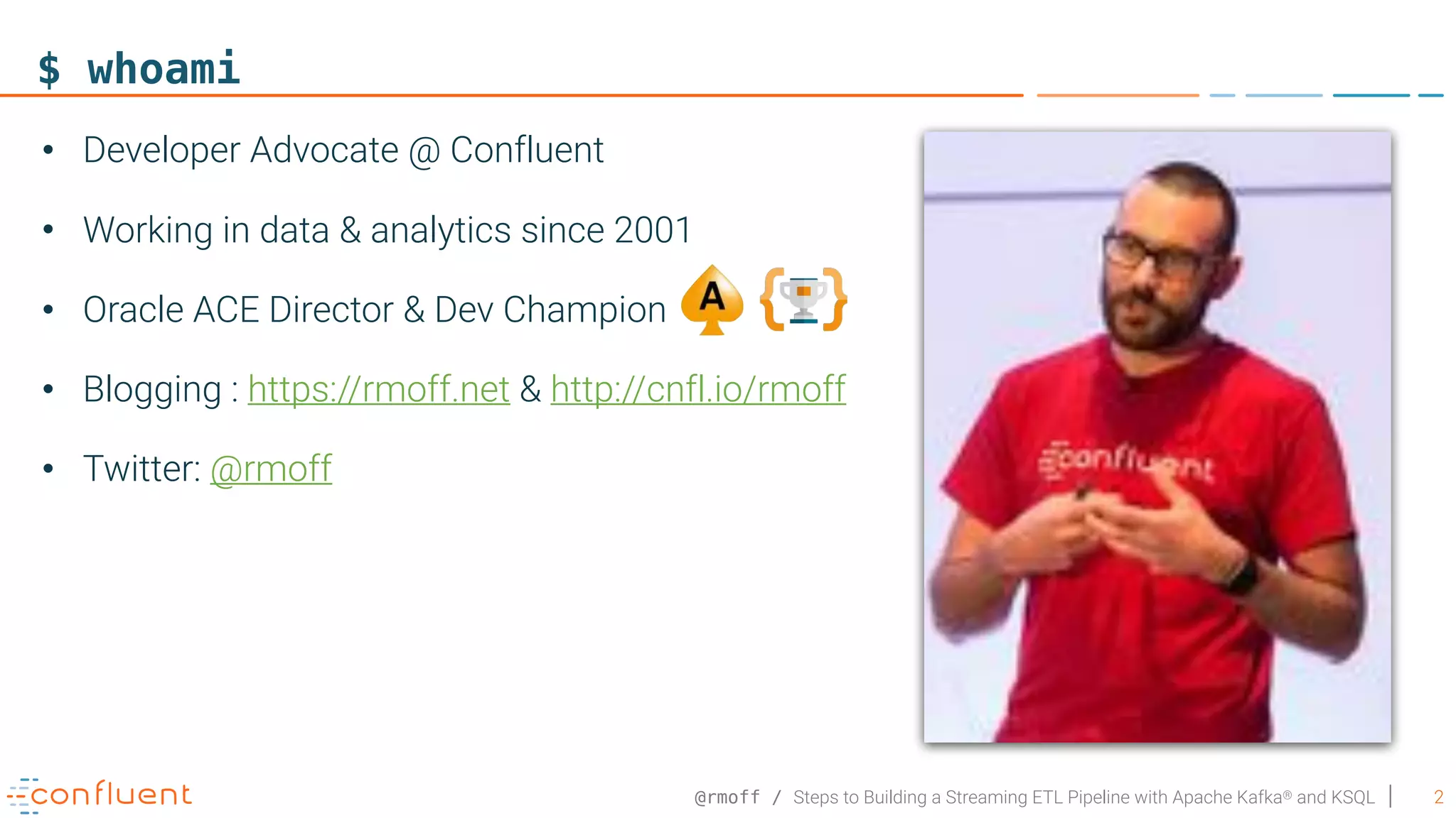 Steps To Building A Streaming Etl Pipeline With Apache Kafka® And Ksql Ppt