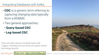 Steps to Building a Streaming ETL Pipeline with Apache Kafka® and KSQL ...