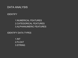 Steps to solve a datasets | PPT