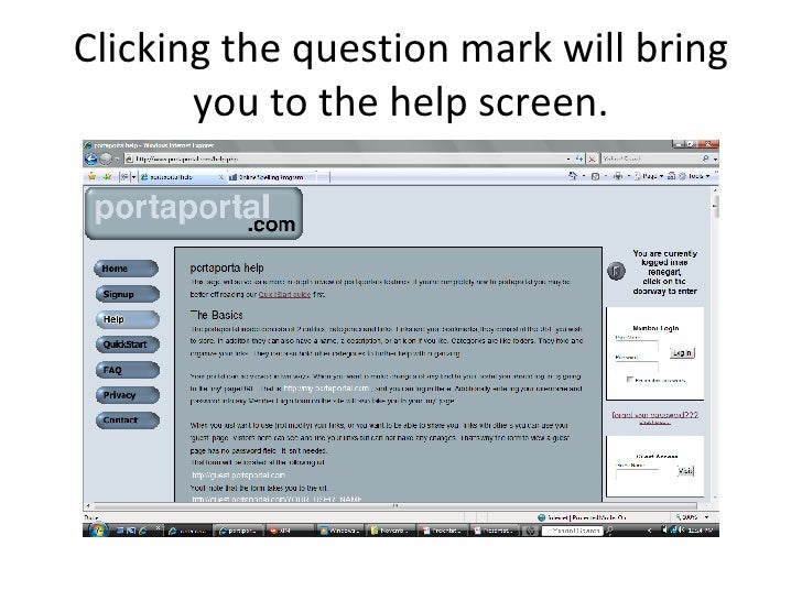 Steps For Creating A Portaportal Account