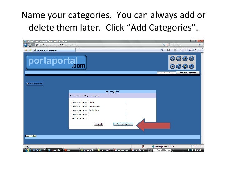 Steps For Creating A Portaportal Account