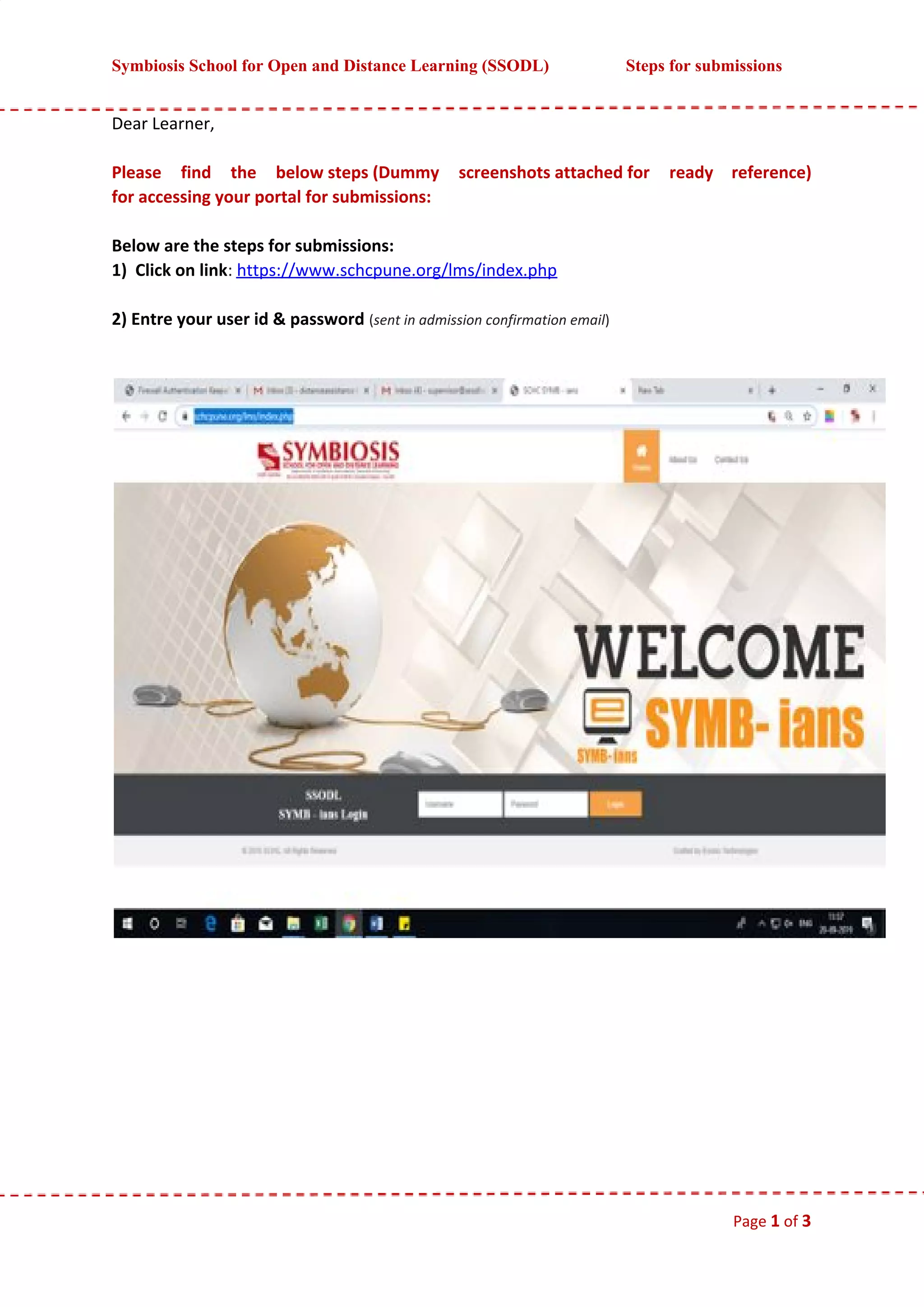 Steps for-submission-mar2020 | PDF