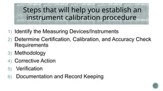 STEPS-IN-CALIBRATING.pptxnananannandndnnd | PPTX | Technology & Computing