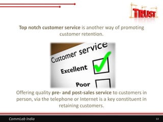 Steps To Retain Existing Customers! | PPTX