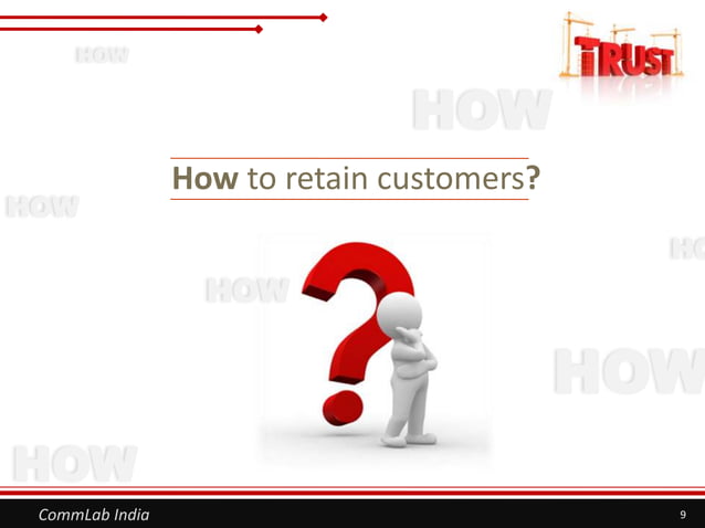 Steps To Retain Existing Customers! | PPT