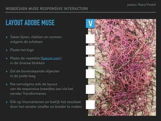 Steps webapp-design Muse | PPT