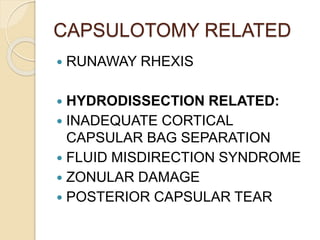 STEPS AND COMPLICATIONS OF CATARACT SURGERY.pptx