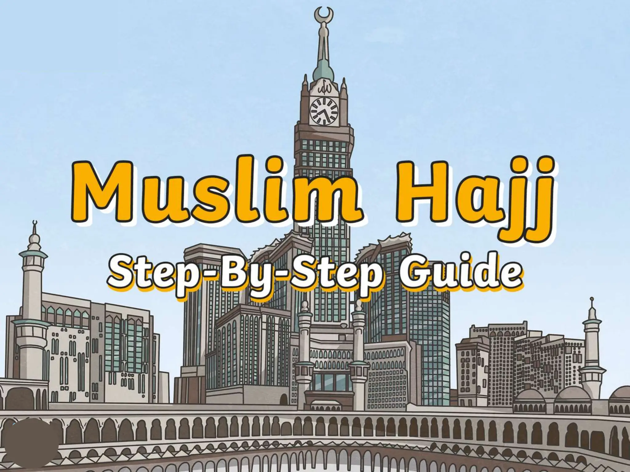 Steps and Methods / rituals of muslim hajj | PPTX