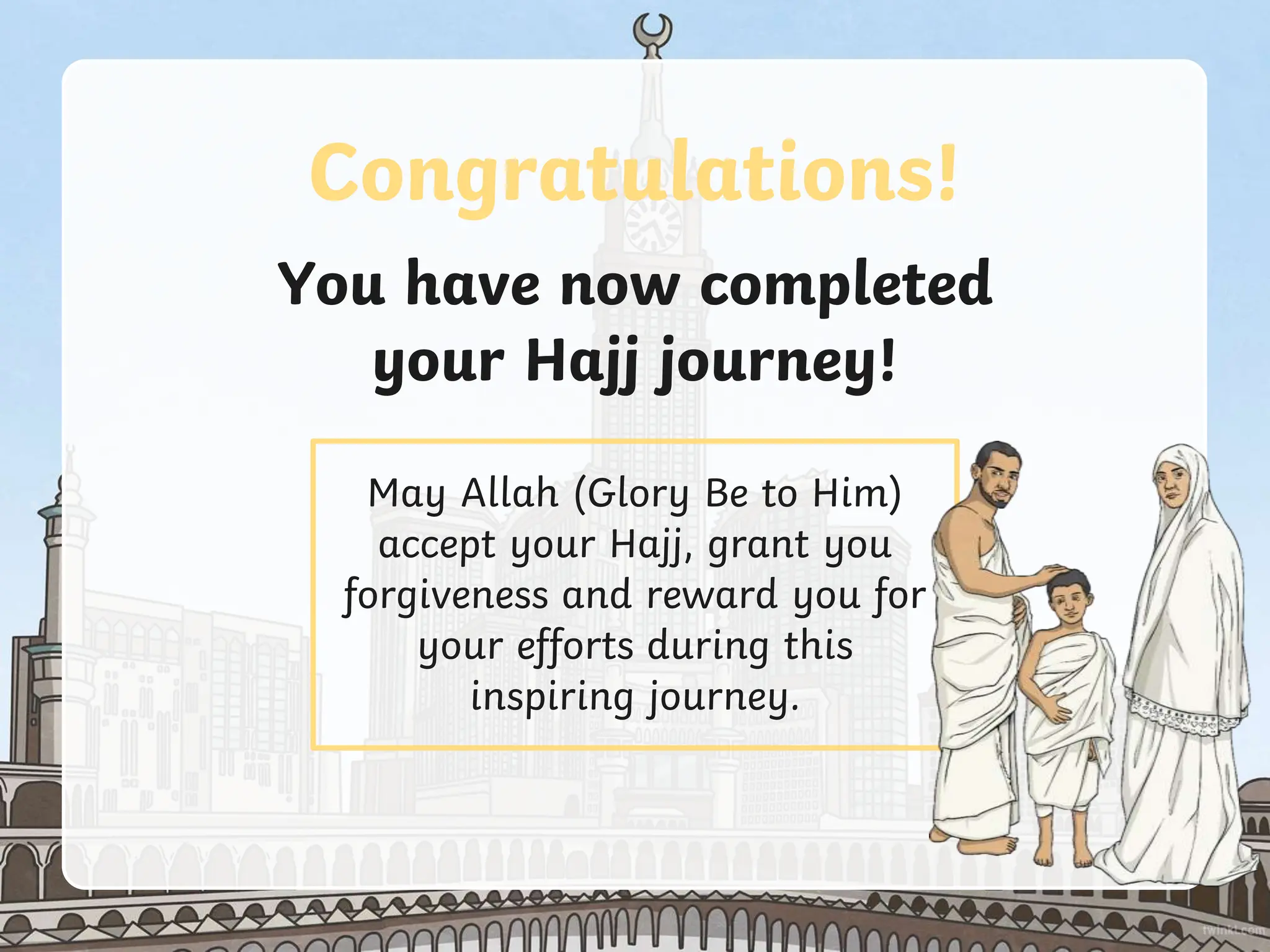 Steps and Methods / rituals of muslim hajj | PPTX