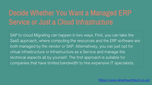 Step to Migrate SAP Business One to Cloud | PPTX