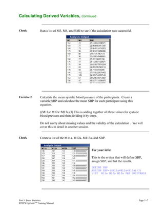 Steps epi info_training_guide | PDF