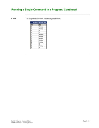 Steps epi info_training_guide | PDF