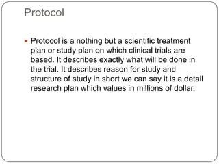 Steps For Designing And Development Of Protocol | PPTX