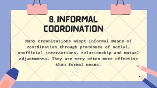 Steps/Techniques for effective coordination | PDF