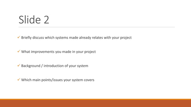 Steps for making presentation of final year project | PPTX | Internet ...