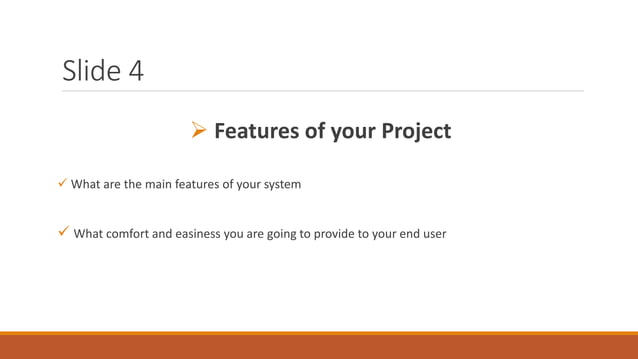 Steps for making presentation of final year project | PPTX | Internet ...
