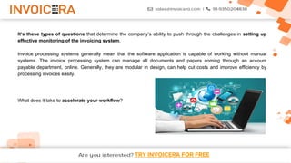 Steps for optimizing invoice processing system | PDF